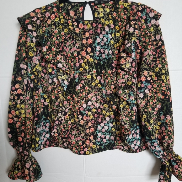 Zara | Tops | Zara Basic Collection Blouse | Poshmark